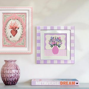 Aesthetic Gallery Wall Art, Preppy Prints Set of 9, Vintage Style ...