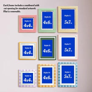 Aesthetic Gallery Wall Art, Preppy Prints Set of 9, Vintage Style ...