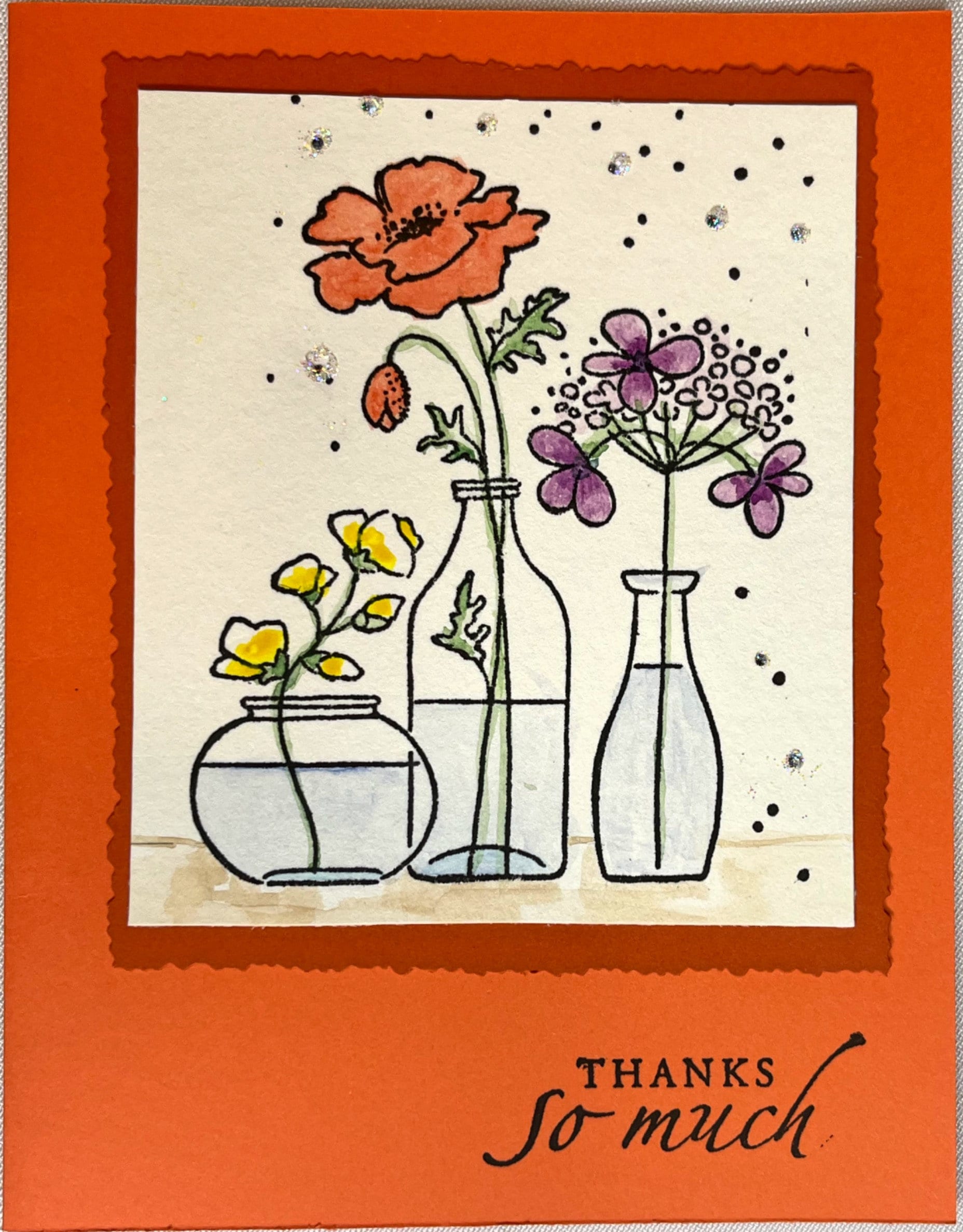 Thank You Cards Handmade Unique Special Way to Say Thanks Custom - Etsy
