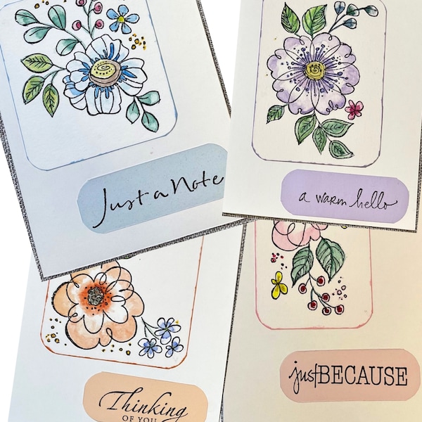 Hello Greeting Card - Etsy