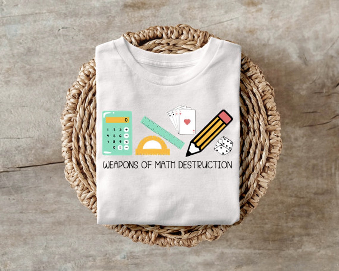 Weapons of Math Destruction SVG PNG Math Teacher SVG Math - Etsy