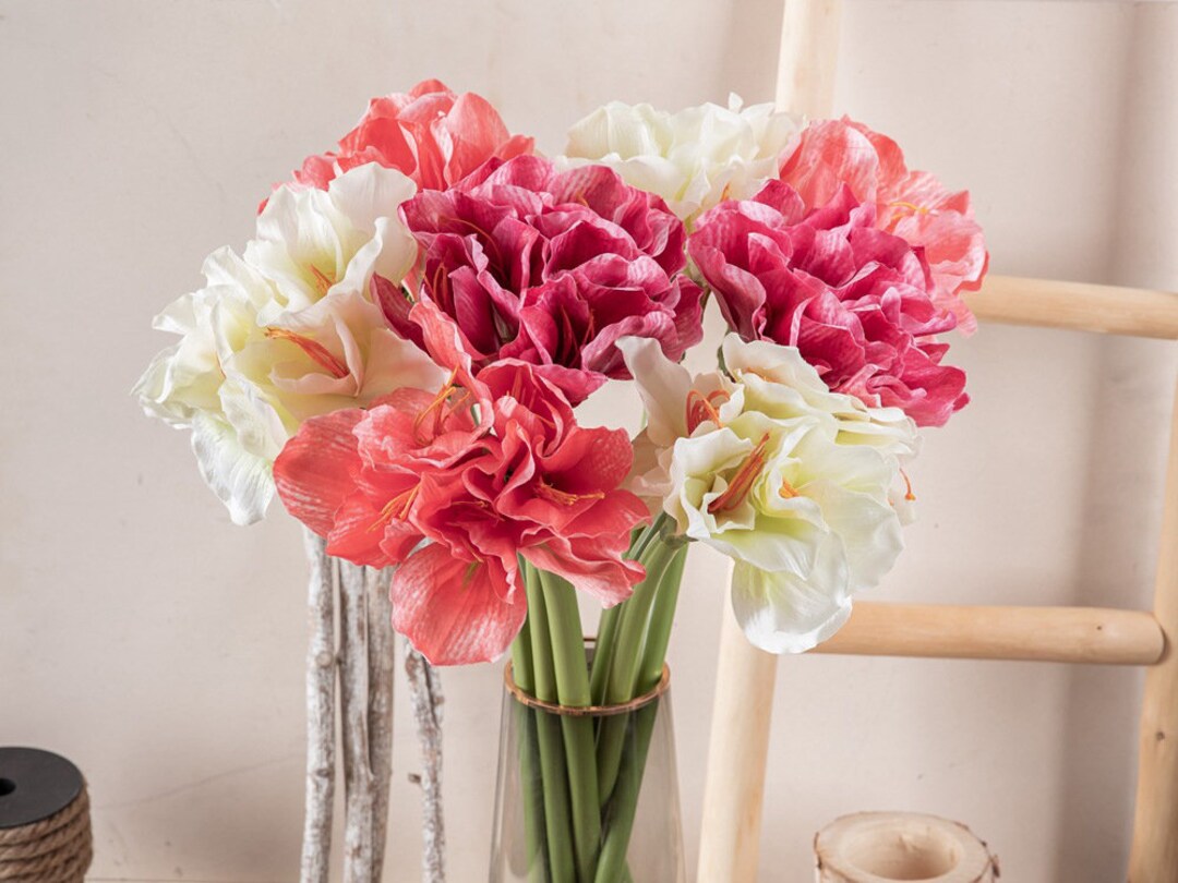 Artificial Hippeastrum Stem Fake Flower Craft Home Decor - Etsy