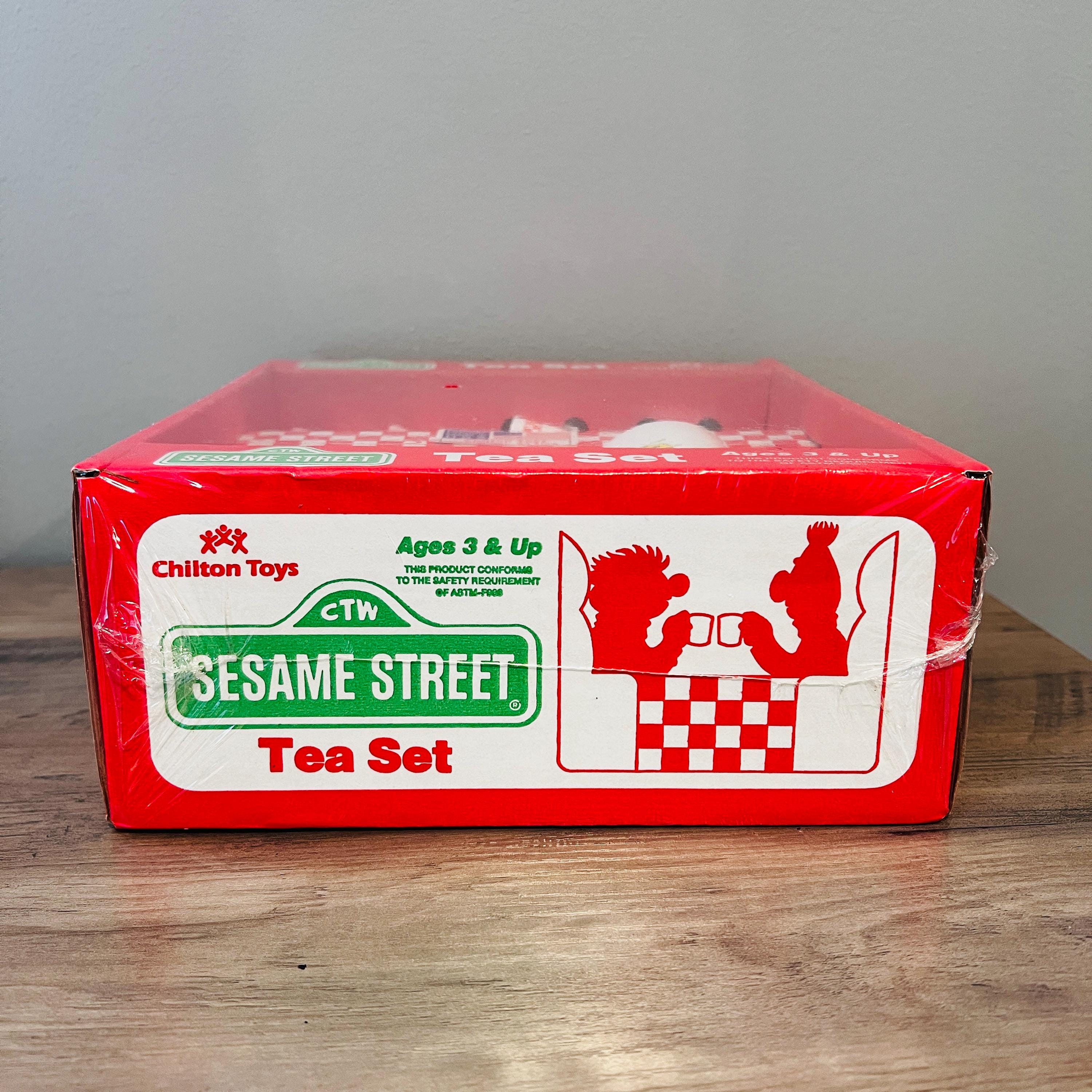 1991 Sesame Street Tea Set, Factory Sealed - Etsy