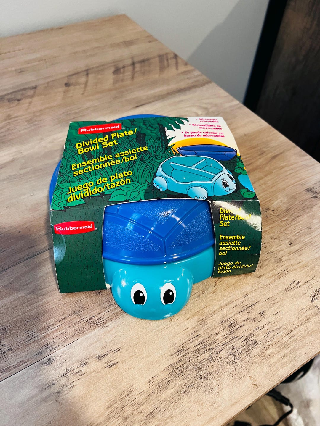 Rubbermaid Turtle Plate, Sandbox Style Kids Food Dish ~ Rare 1999! - Etsy