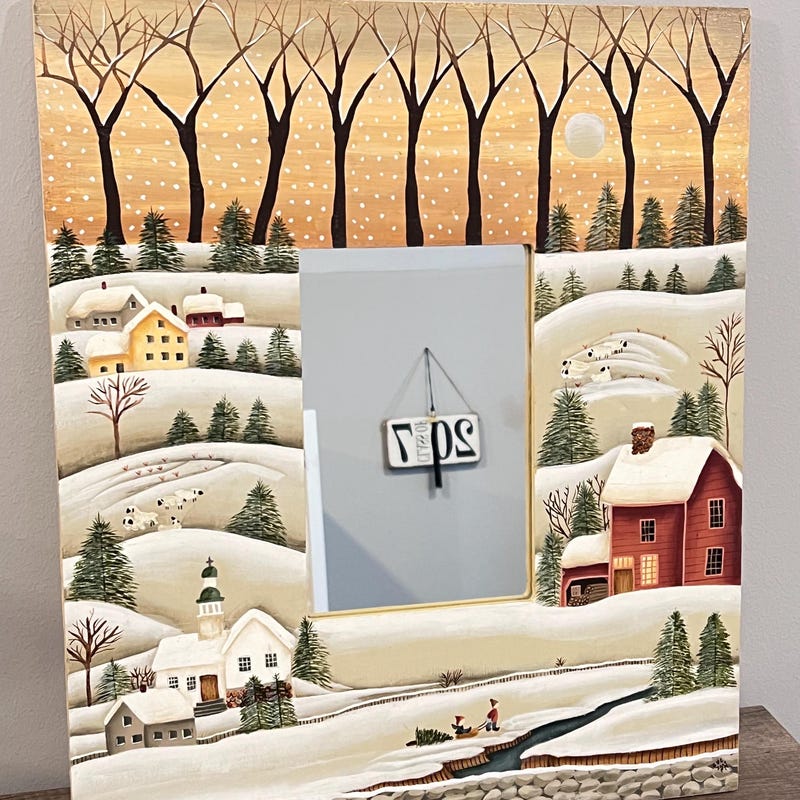 Primitive Winter - Etsy