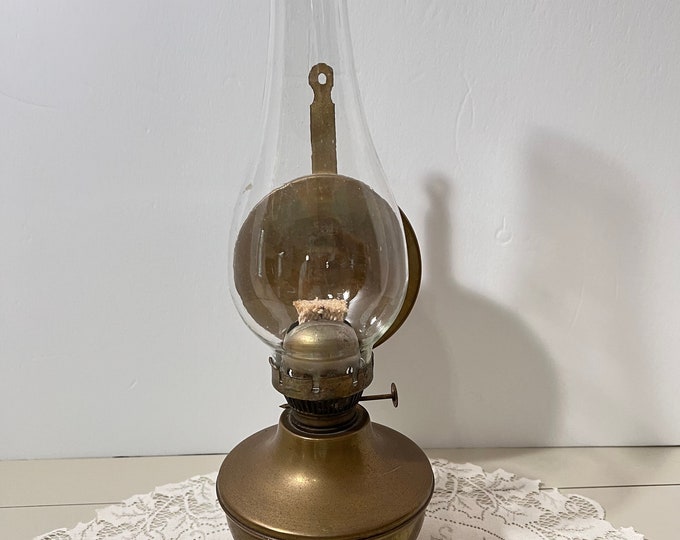 Vintage Brass Oil Lantern - Etsy