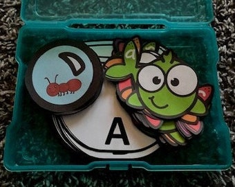 Alphabet Task Box Learning Game, Letter Matching, Letter Recognition - Etsy