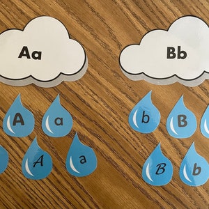 Alphabet Task Box Learning Game, Letter Matching, Letter Recognition - Etsy