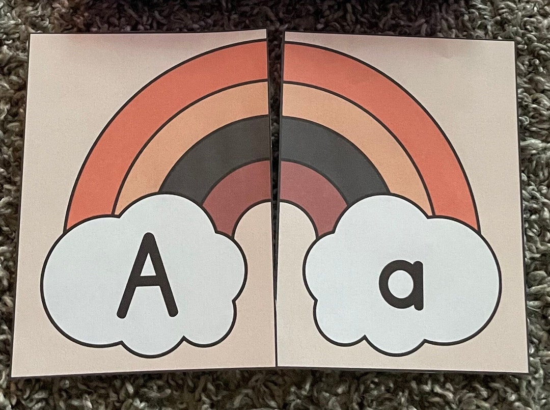 Task Box Learning Game, Letter Matching, Letter Recognition - Etsy