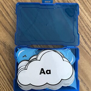 Alphabet Task Box Learning Game, Letter Matching, Letter Recognition - Etsy