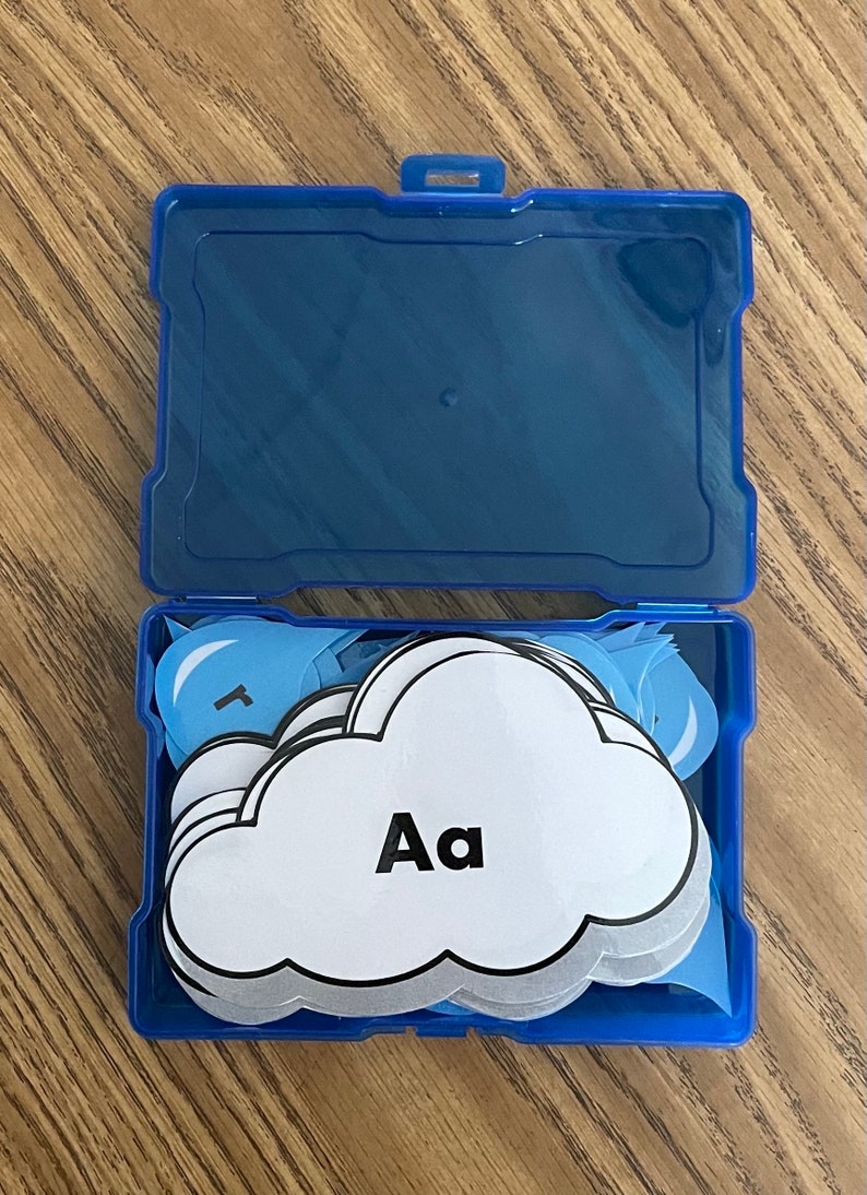 Alphabet Task Box Learning Game, Letter Matching, Letter Recognition - Etsy