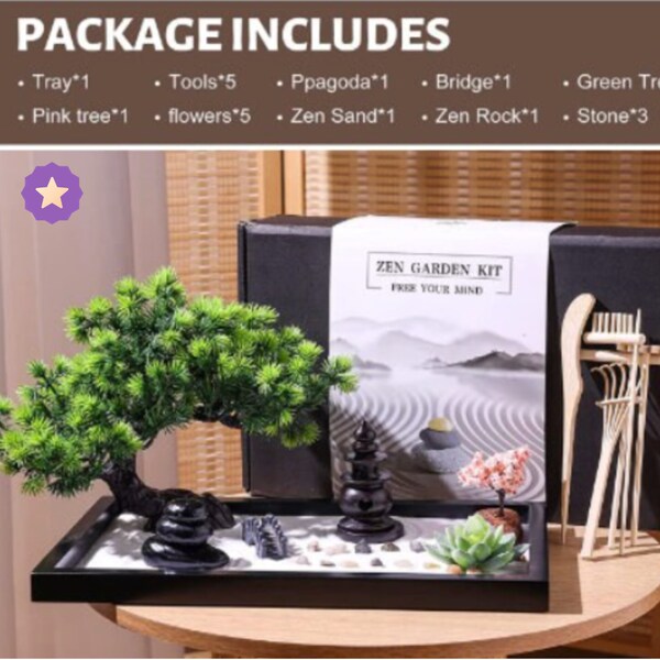 Mini Zen Garden - Etsy