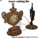 Laser Cut Desk Clock SVG 3mm,4mm,5mm,6mm - Etsy