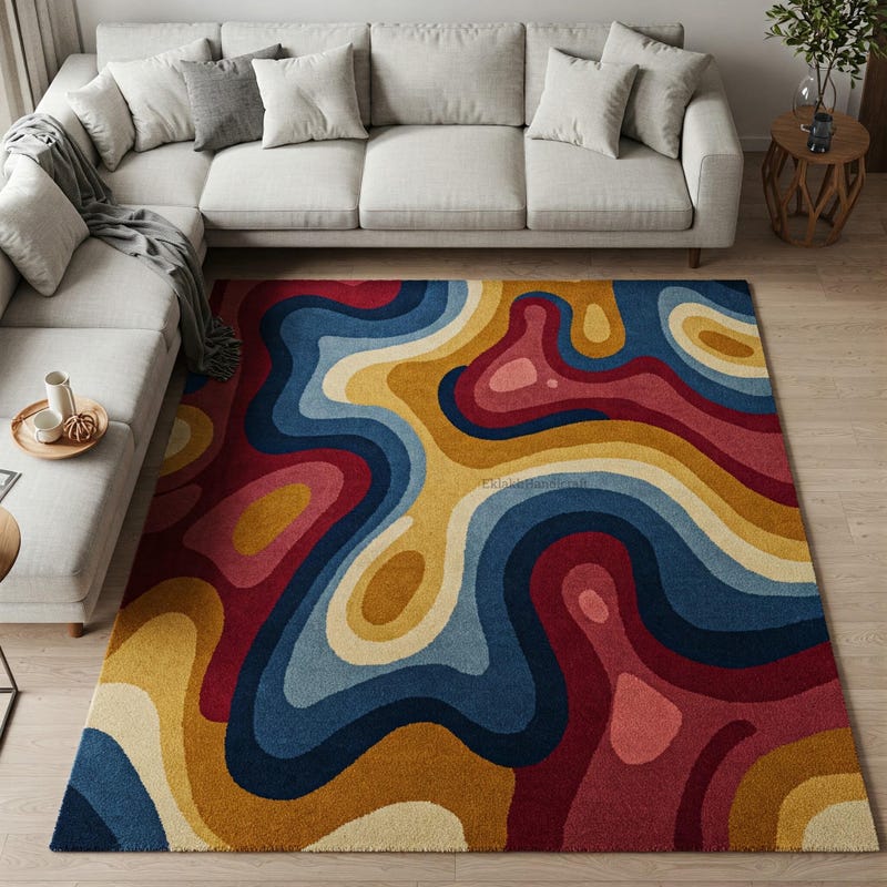 Wavy Rug - Etsy
