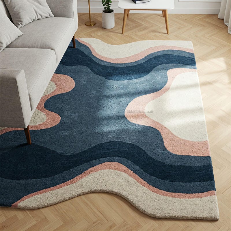 Wavy Rug - Etsy