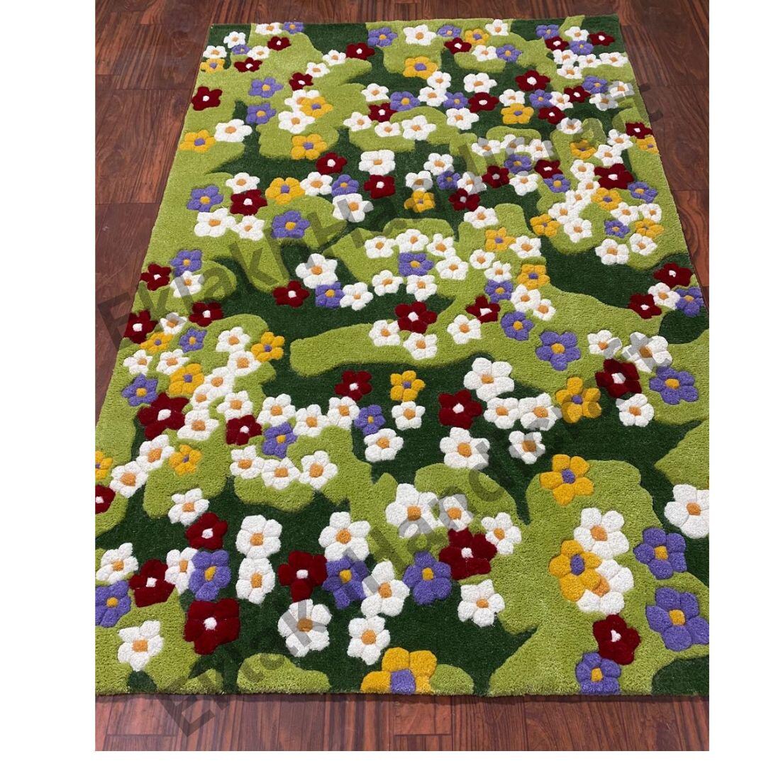 Hand Tufted Moss Rug Rectangle Moss Rug Latest 4x6 5x8 6x9 8x10 9x12 ...