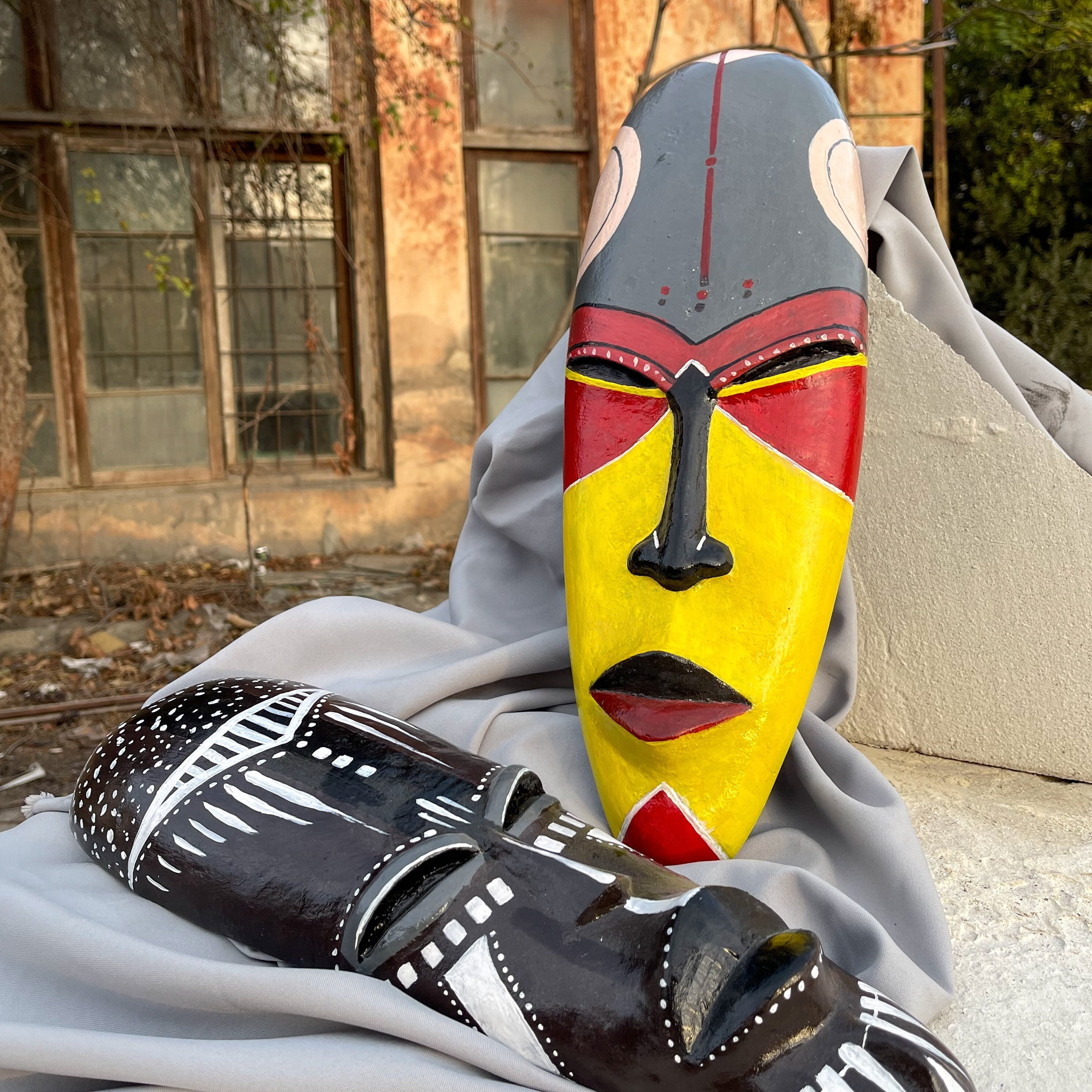 African Warrior Masks