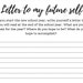 DIGITAL DOWNLOAD Letter to Your Future Self First Day of School ...
