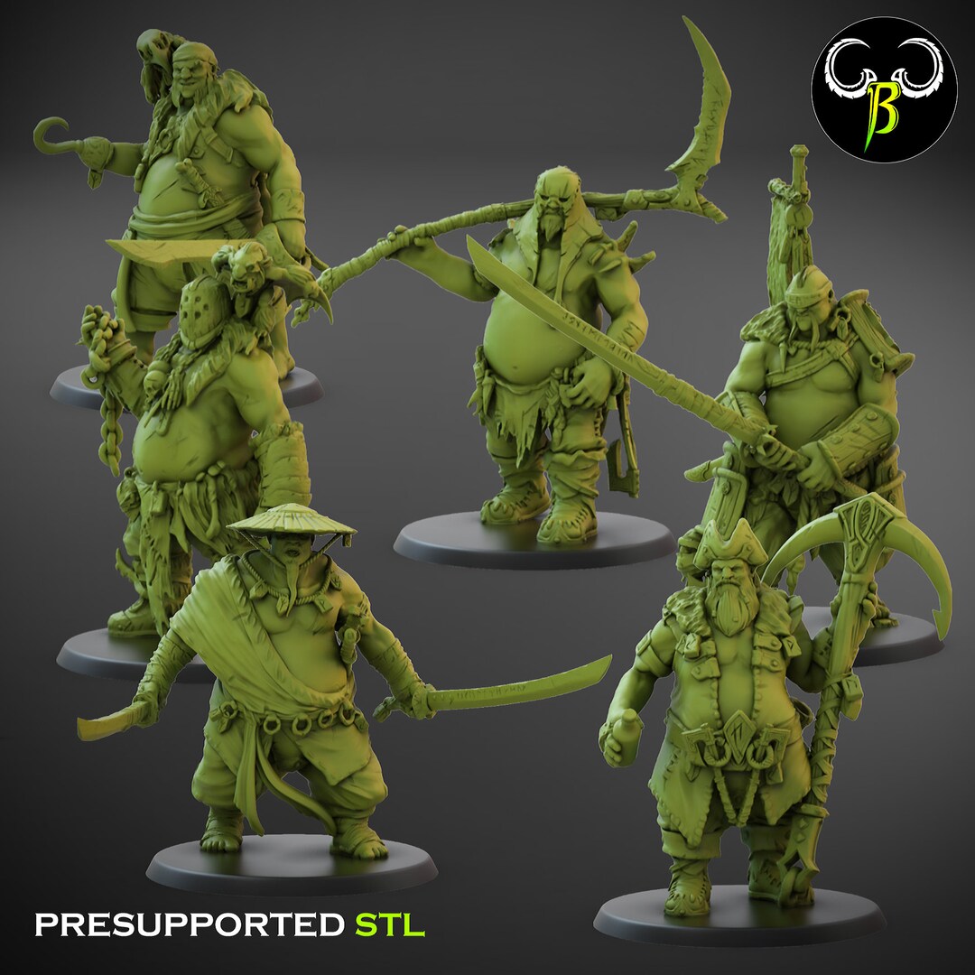 Tale Eaters Ogre Pack Dnd Mini Dungeons and Dragons Ogre Miniature ...