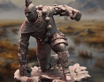 Genasi G Genasi Set Fire Genasi Male Heroes and Npcs 32mm 28mm ...