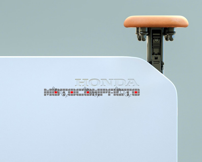 HONDA Motocompacto Decal Sticker - Motocompo Retro Sticker, Bike ...