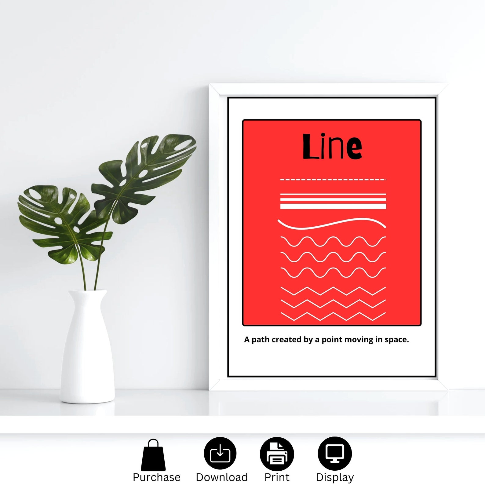 Elements of Art Poster Set of 7, Elements of Art Bundle, Art Classroom ...