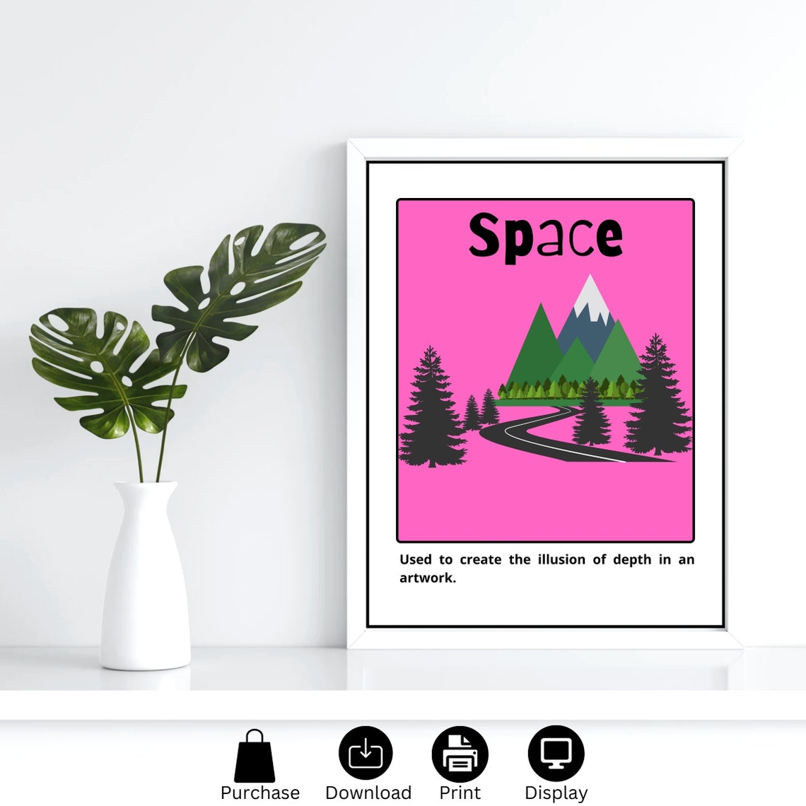Elements of Art Poster Set of 7, Elements of Art Bundle, Art Classroom ...