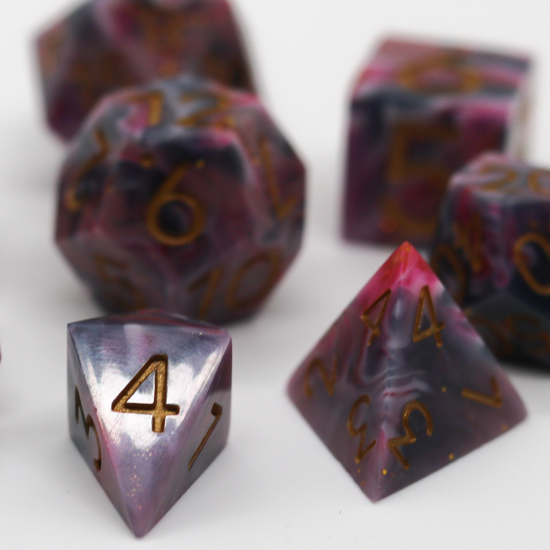 Sleepyhead Epoxy Resin Dice - Etsy