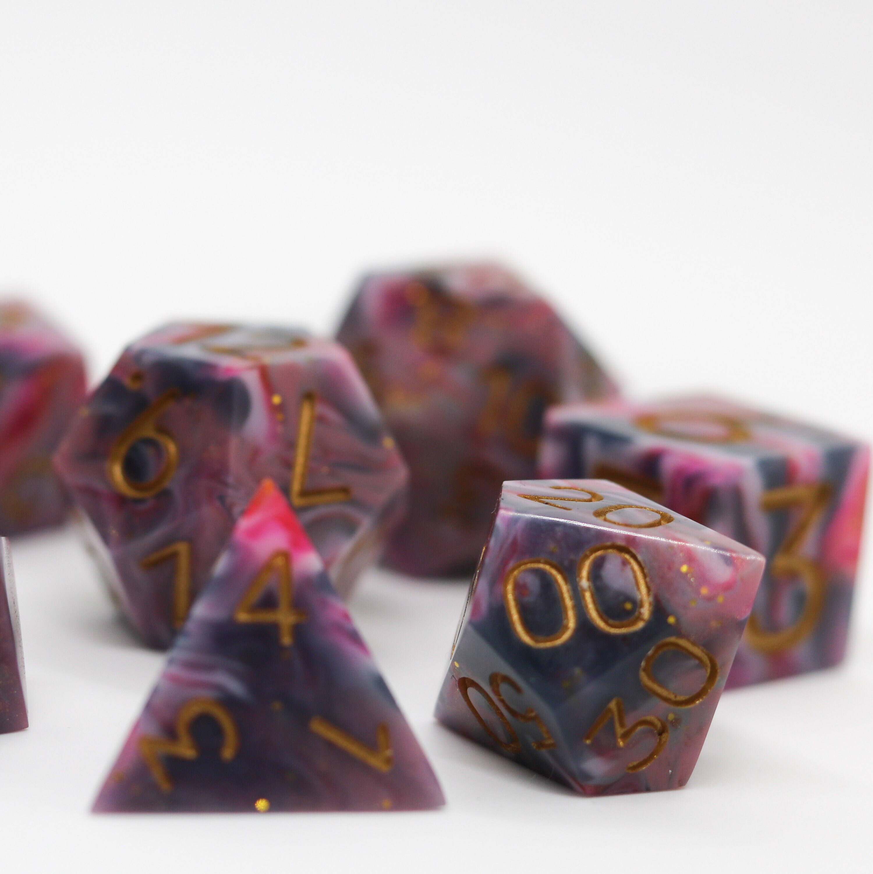 Sleepyhead Epoxy Resin Dice - Etsy