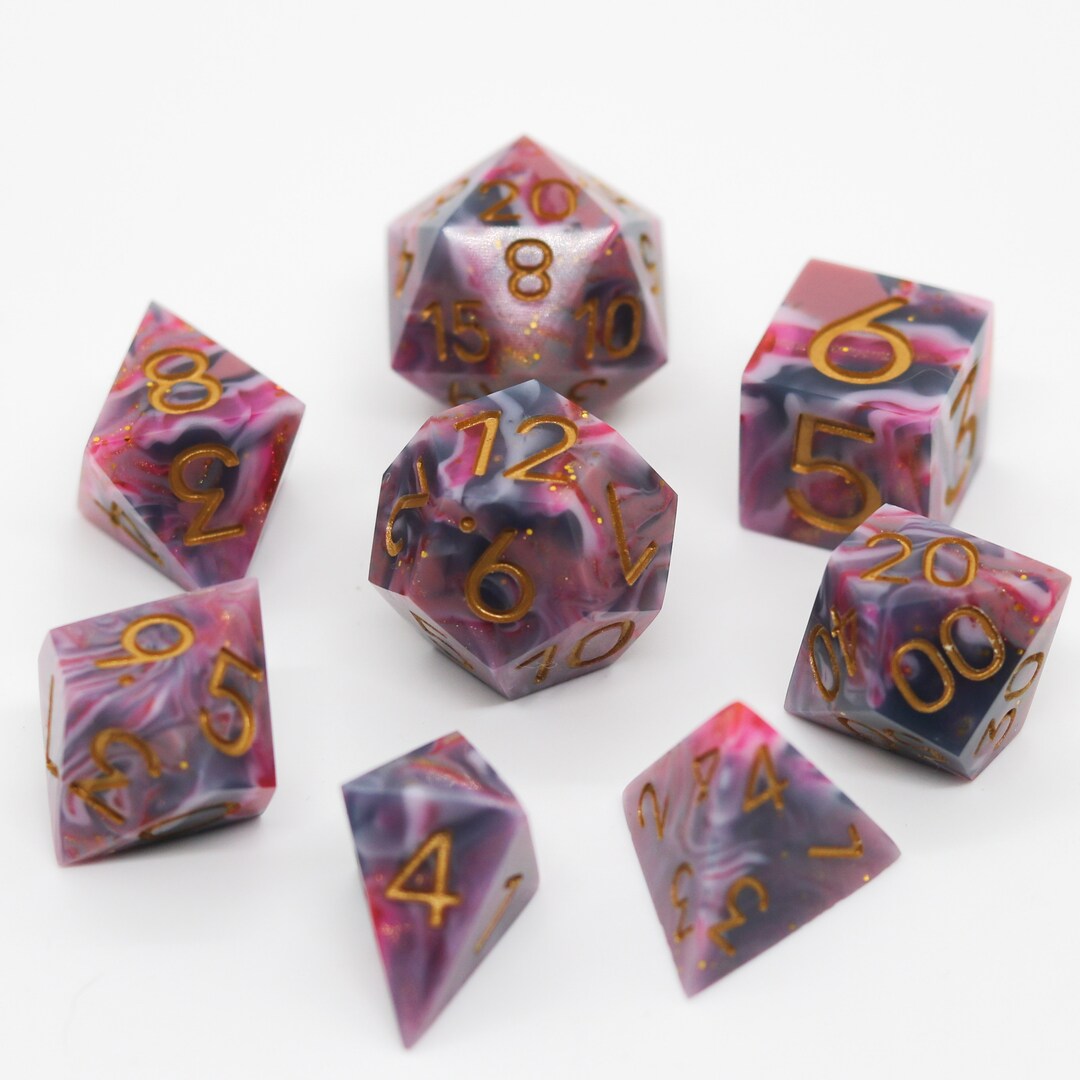 Sleepyhead Epoxy Resin Dice - Etsy