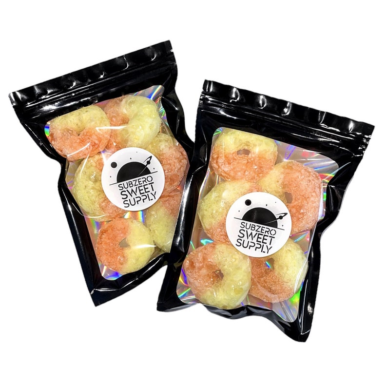 Freeze Dried Peach Ring Gummies, Freeze Dried Peach Rings, Freeze Dried ...