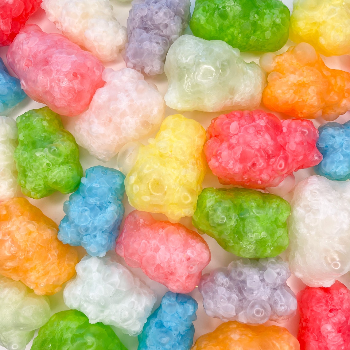 Freeze Dried Gummy Bears Freeze Dried Sour Gummy Bears - Etsy
