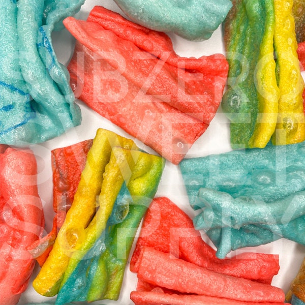 Freeze Dried Fruit Roll-ups Freeze Dried Candy Freeze Dried - Etsy
