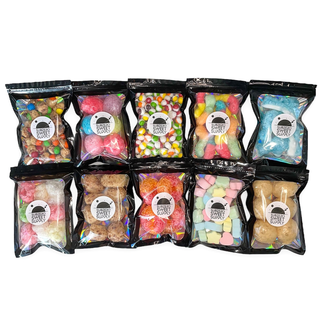 Freeze Dried Candy, Freeze Dried Candy Sampler, Candy Party Favors ...