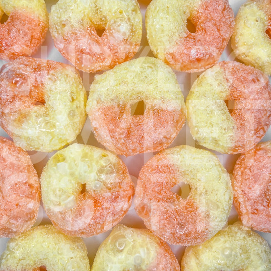 Freeze Dried Peach Ring Gummies, Freeze Dried Peach Rings, Freeze Dried ...