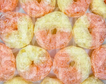 Freeze Dried Peach Ring Gummies, Freeze Dried Peach Rings, Freeze Dried ...