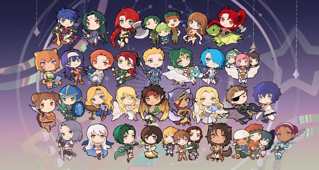 Fire Emblem - Tellius Acrylic Charms - Etsy