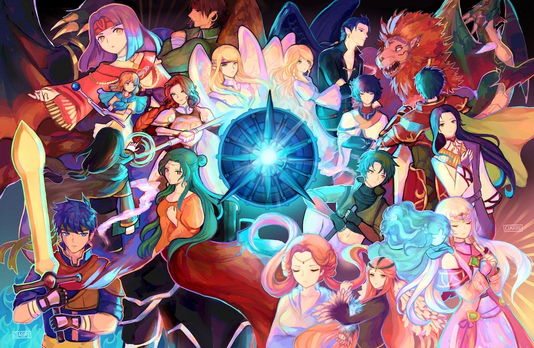 Tellius Anniversary Print - 11x17'' - Fire Emblem - Etsy