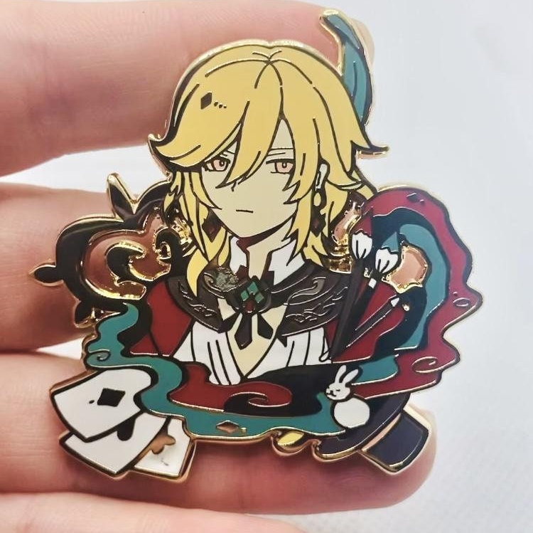 Enamel Pins Alhaitham Kaveh Cyno & Tighnari Genshin - Etsy