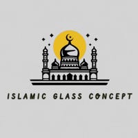 Glass First Kalima, Islamic Wall Art, Handmade Wall Art, Islamic ...