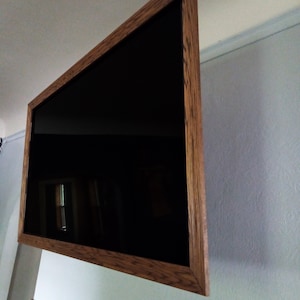 Wood TV Frames, (genuine Oak), Wall Art, Aesthetic Home Décor, Room ...