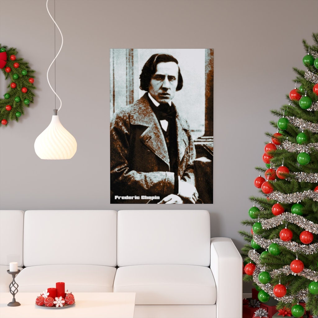 Frederic Chopin Portrait Poster Pianiste Classical Music Composer - Etsy