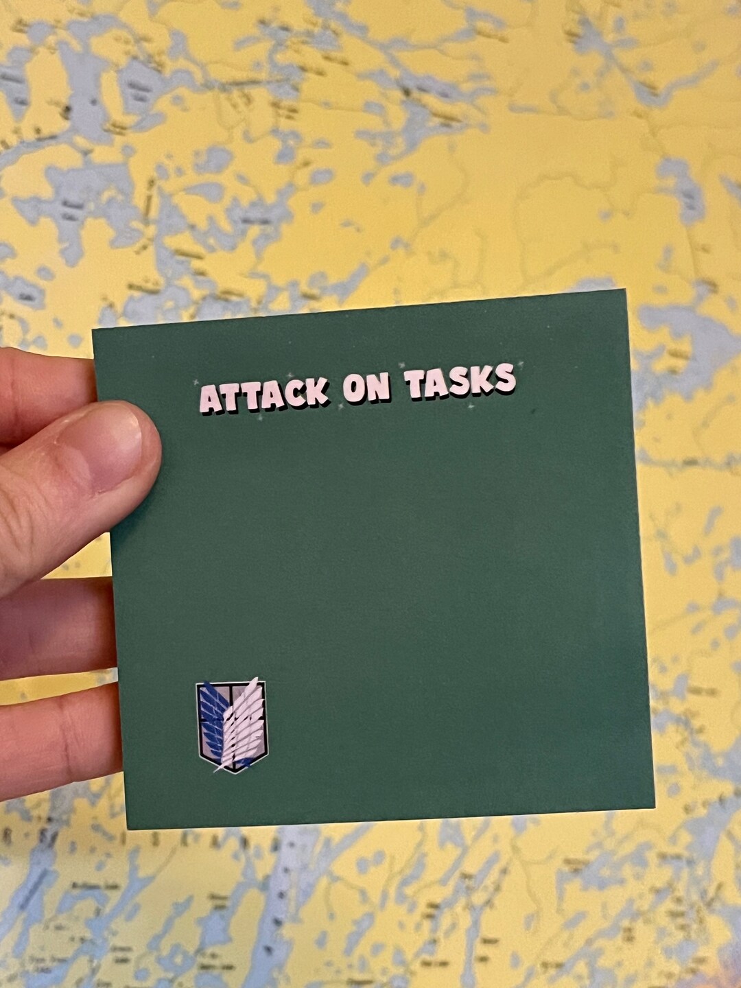 AOT Sticky Notes Shopsofandom Sofandom so Fandom - Etsy