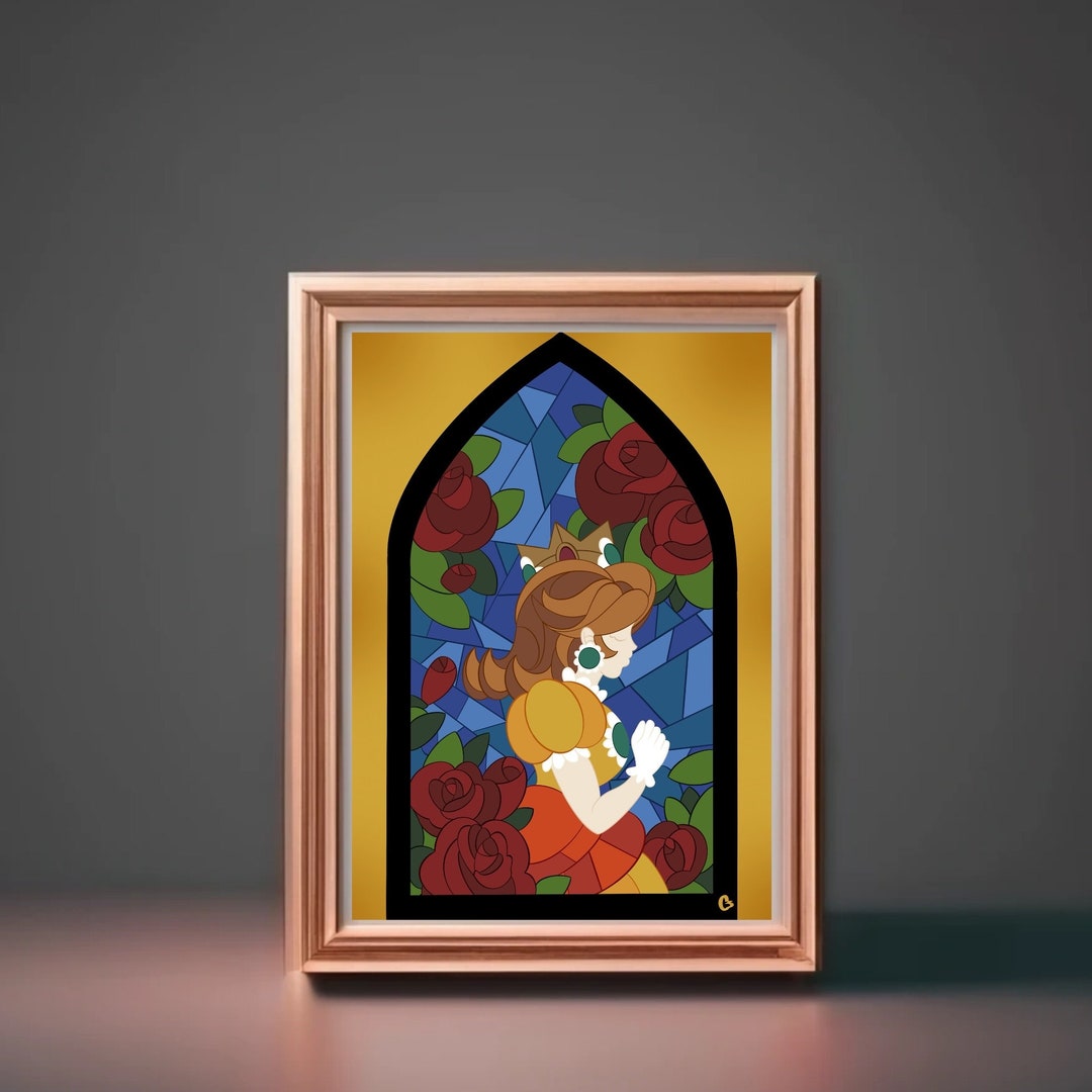 The Princess of Daisies, Video Game Fan Art, Princess Peach, Super ...