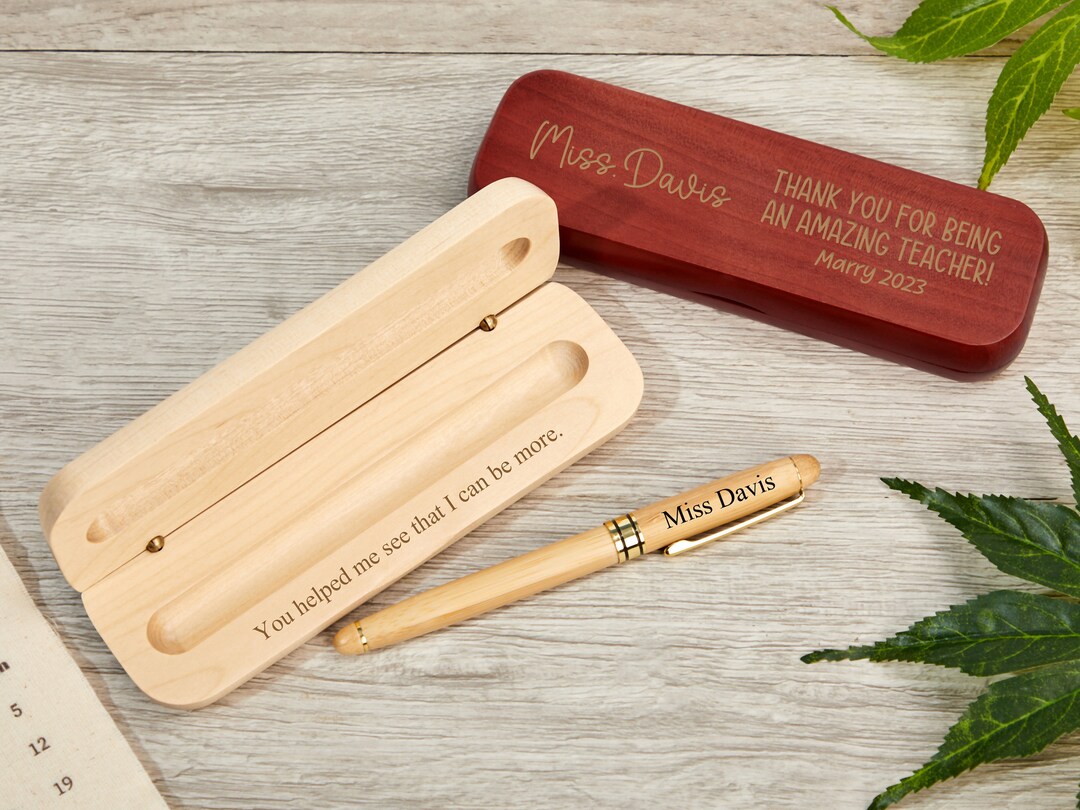 Monogramed Pen Case, Personalized Pens, University Pen, College ...