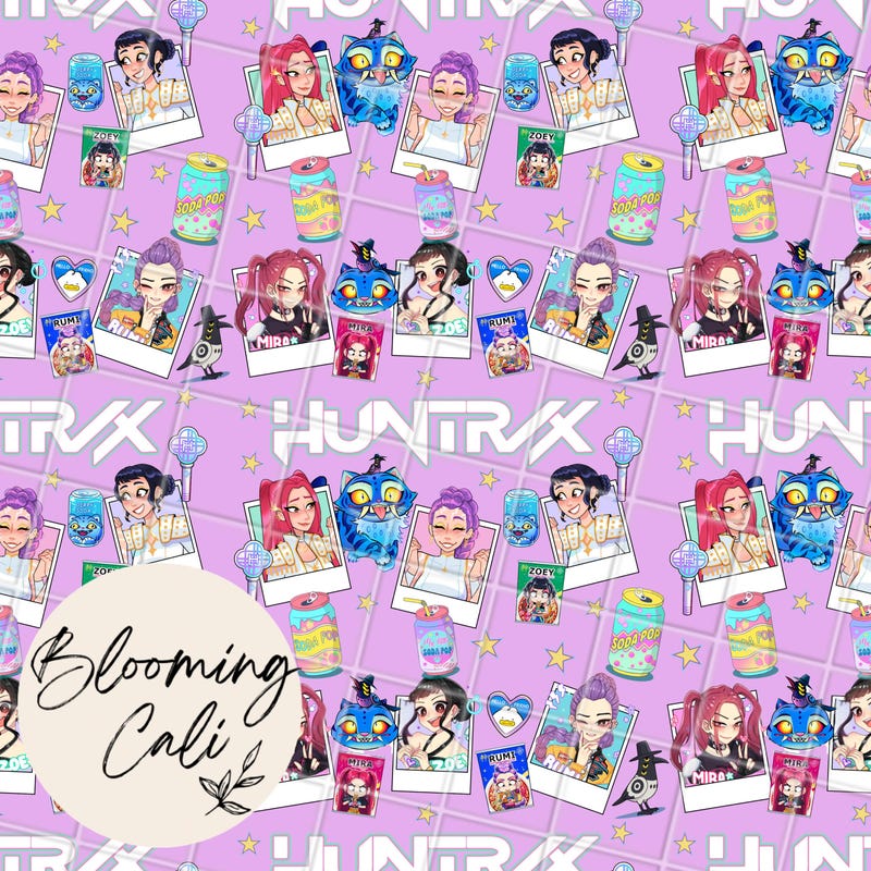 Kpop Demon Hunter Fabric - Etsy