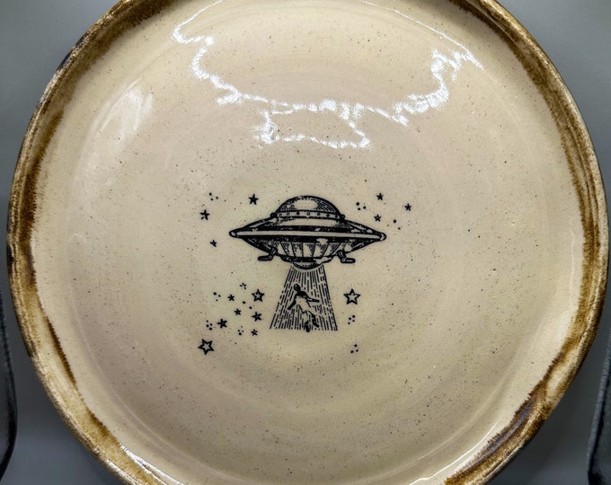 Flying Saucer Plate #5 - Etsy