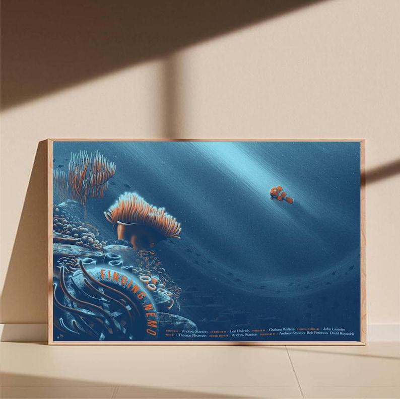 Finding Nemo Poster Classic Movie Canvas Art Painting Wall Art Picture ...