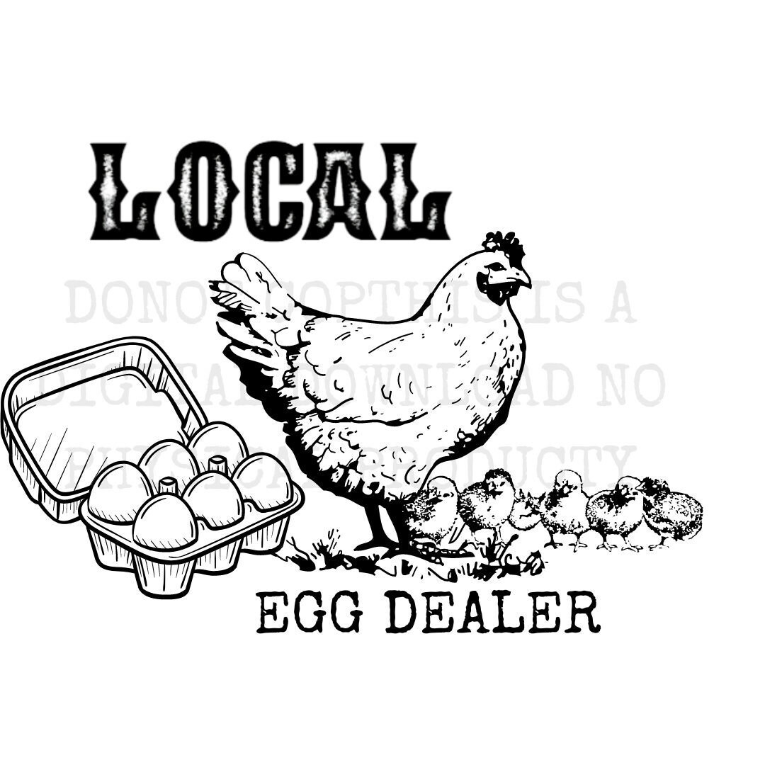 LOCAL EGG DEALER - Etsy