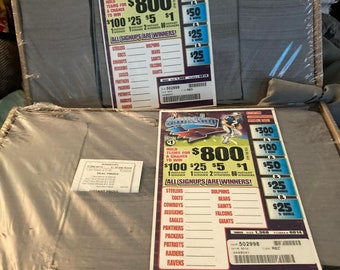 Pull Tabs Tickets - Etsy